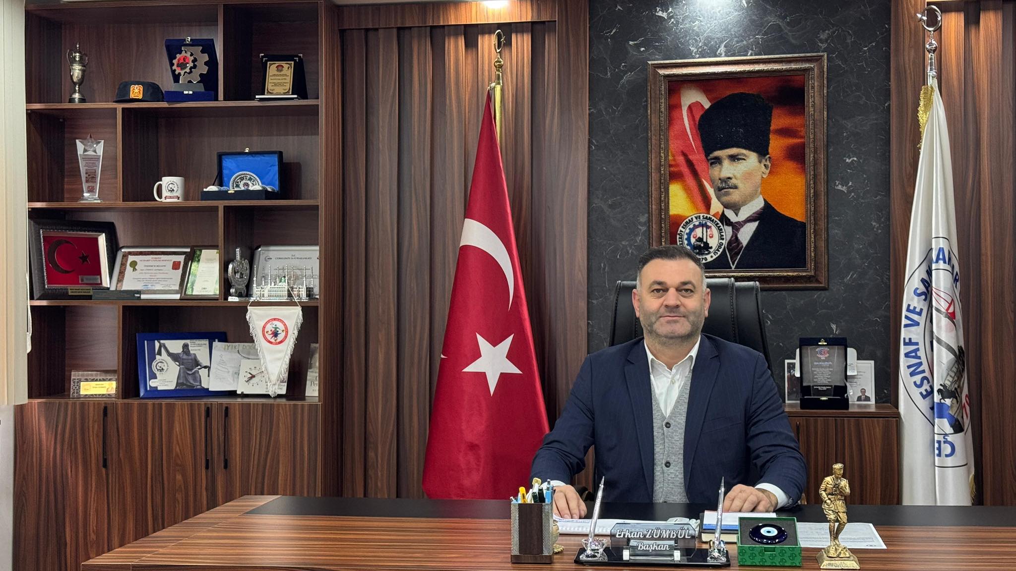 Erkan zümbül mazbatasını aldı